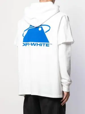 Off-White Triangle Double T-shirt Hoodie