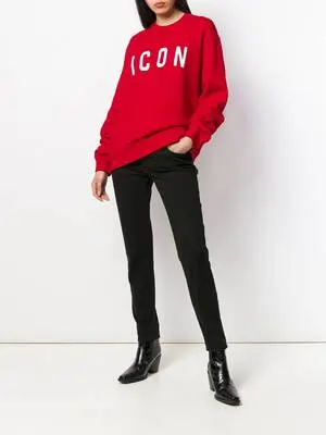 Dsquared2 Icon Crewneck Sweatshirt - Red