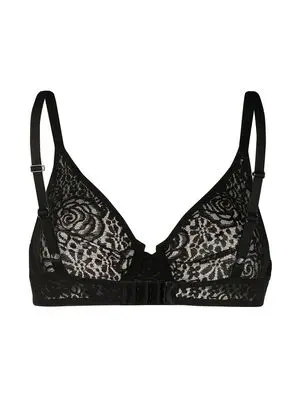 Wacoal Halo Lace Moulded Underwire Bra - Black