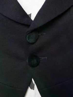 Comme Des Garçons Wide Lapel Tail Jacket