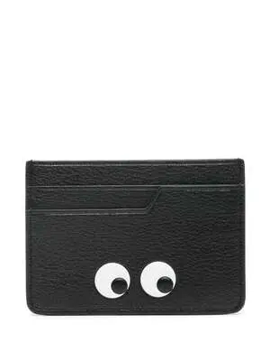 ANYA HINDMARCH Eyes Card Holder - Black