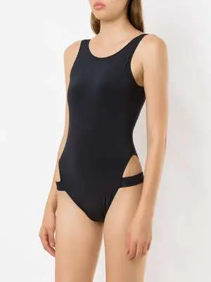 BRIGITTE Strappy High-cut One-piece Swimsuit