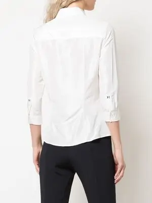 Carolina Herrera Three-quarter Sleeve Shirt - White