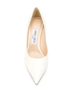 JIMMY CHOO 85mm Love Pumps - White