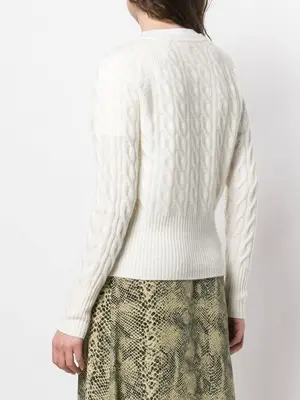 N.peal Cable Knit Cardigan