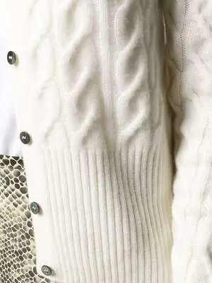 N.peal Cable Knit Cardigan