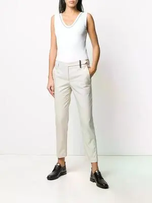 Brunello Cucinelli Tapered Cigarette Trousers