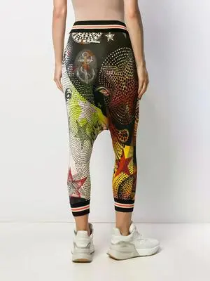 JEAN PAUL GAULTIER 2000s Drop Crotch Leggings