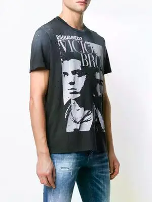 Dsquared2 Vicious Bros Loose-fit T-shirt
