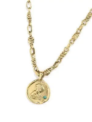 GOOSSENS Talisman Leo Medallion Necklace