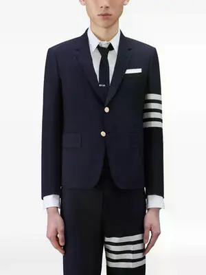 Thom Browne 4-bar Wool Blazer - Blue