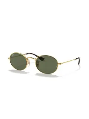 Ray-ban Oval Sunglasses - Gold