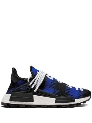 Adidas X Bbc X Pharrell Nmd Hu Plaid Pack Sneakers