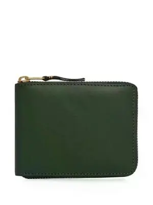 Comme Des Garçons Zipped Wallet - Green