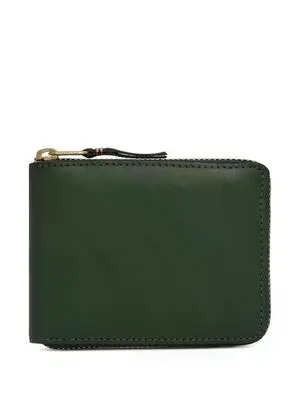 Comme Des Garçons Zipped Wallet - Green