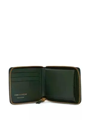 Comme Des Garçons Zipped Wallet - Green