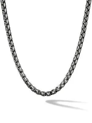 David Yurman Sterling Box Chain Necklace - Silver