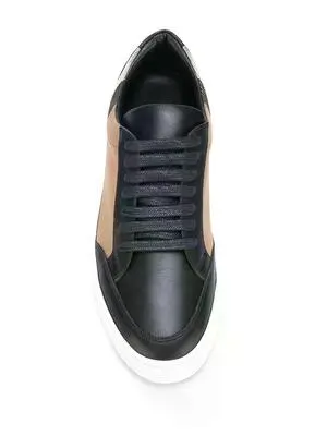 Burberry House Check Leather Sneakers