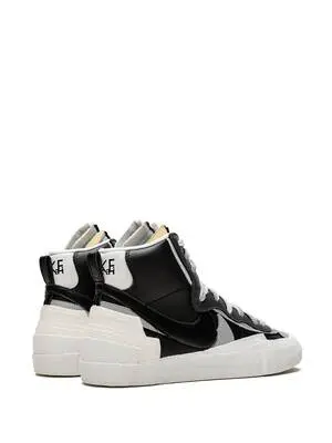 Nike X Sacai Blazer Mid High-top Sneakers