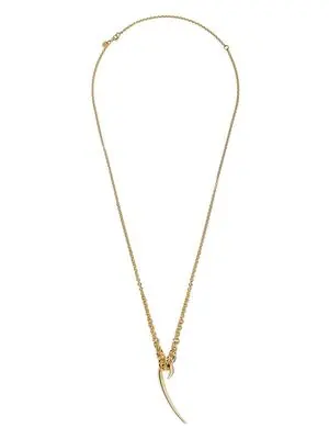 SHAUN LEANE Hook Pendant Necklace - Gold