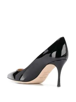 SERGIO ROSSI Godiva 75mm Pumps - Black
