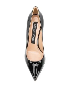 SERGIO ROSSI Godiva 75mm Pumps - Black