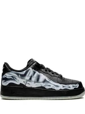 Nike Air Force 1 Low Skeleton Sneakers - Black