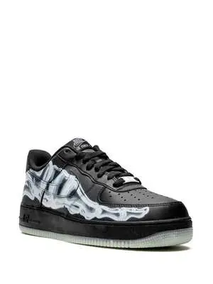 Nike Air Force 1 Low Skeleton Sneakers - Black