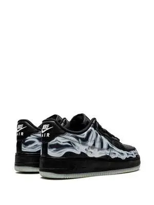 Nike Air Force 1 Low Skeleton Sneakers - Black