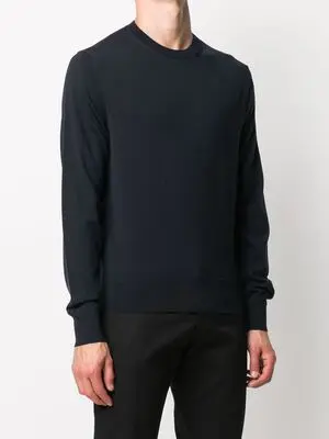 TOM FORD Crew Neck Jumper - Blue