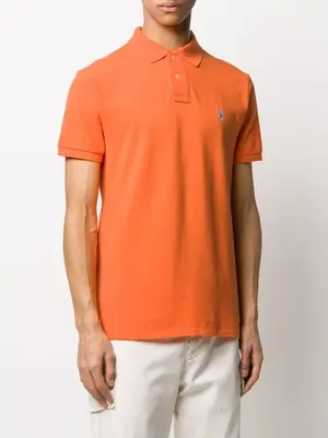 Polo Ralph Lauren Short Sleeve Polo Shirt - Orange
