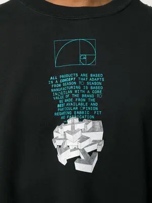 Off-White Dripping Arrows Crew Neck Sweatshirt