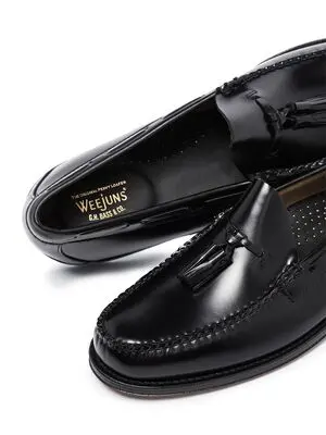 G.H.BASS G.h. Bass & Co. Weejuns Larkin Tassel Loafers - Black