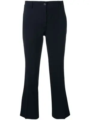 Alberto Biani Blue Cropped Trousers