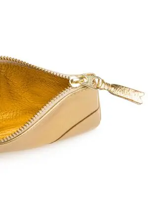 Comme Des Garçons Zipped Coin Purse - Gold