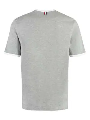 Thom Browne Ringer T-shirt - Grey