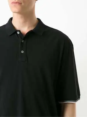 OSKLEN Contrast-tipped Polo Shirt