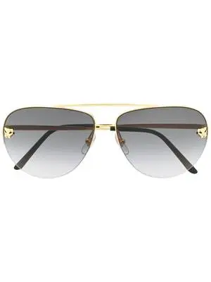 Cartier Pilot-frame Sunglasses