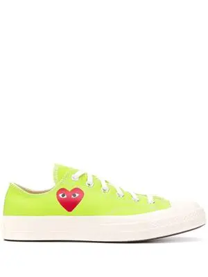 CONVERSE X COMME DES GARONS PLAY Chuck 70 Low-top Sneakers - Green