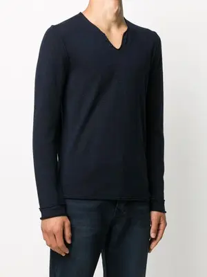 Zadig&Voltaire Monastir Henley-neck Sweater