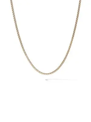 David Yurman 18kt Yellow Box Chain Necklace