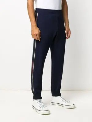 Alexander McQueen Piped-trim Detailed Track Pants