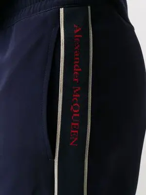 Alexander McQueen Piped-trim Detailed Track Pants