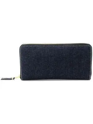 Comme Des Garçons Denim Zip Around Wallet
