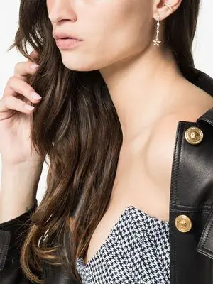 Yvonne Léon 18kt Ear Cuff With Diamonds - Silver