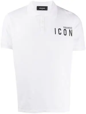 Dsquared2 Icon Polo Shirt - White