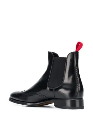 SCAROSSO Dario Chelsea Boots - Black