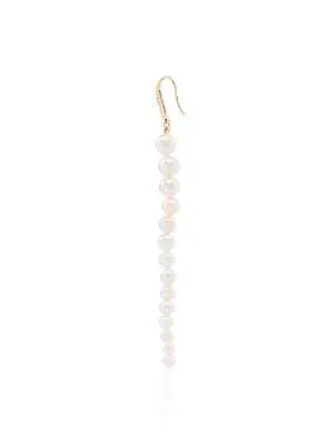 Mateo 14kt Gold Pearl And Diamond Drop Earrings