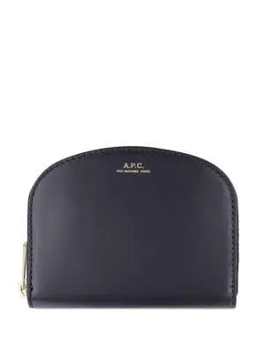 A.p.c. Demi-lune Wallet - Black