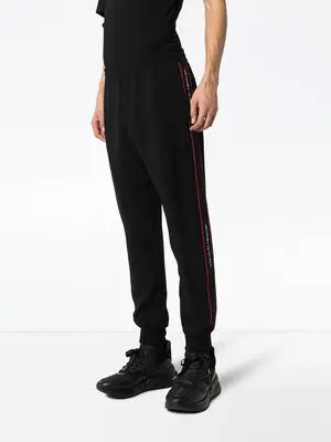 Alexander McQueen Logo-tape Track Pants